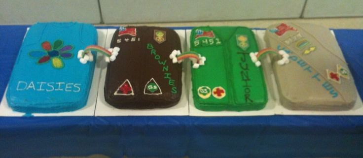 Girl Scout Bridging Cakes – For Parents,Teachers, Scout Leaders ...