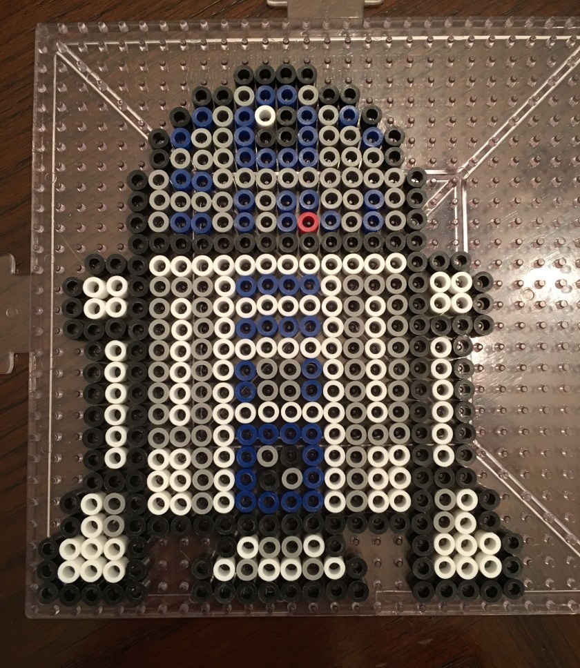 R2D2 Perler Bead Pattern – For Parents,Teachers, Scout Leaders & Really ...