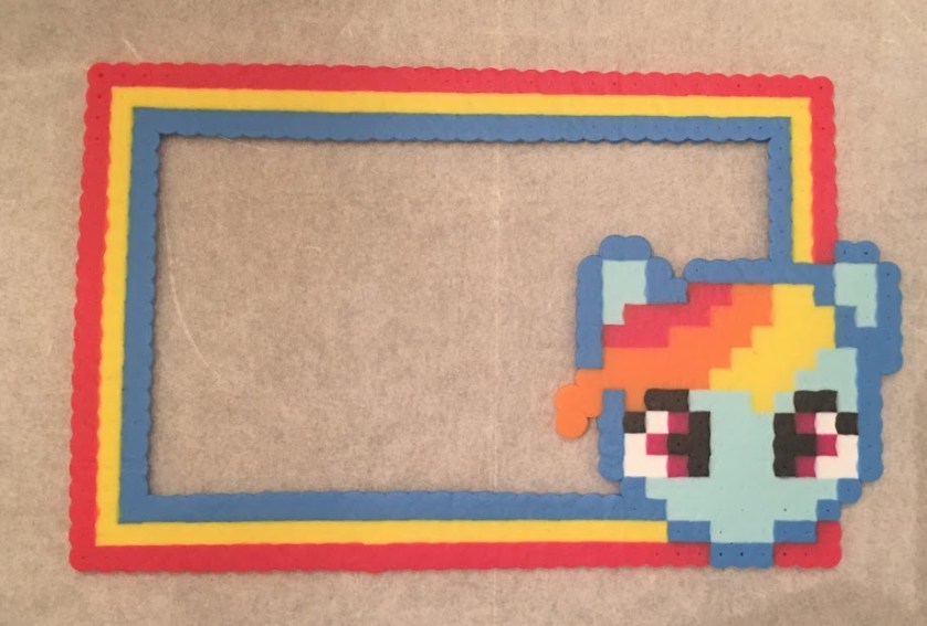 Perler/Hama Bead Picture Frame Designs – For Parents,Teachers, Scout ...