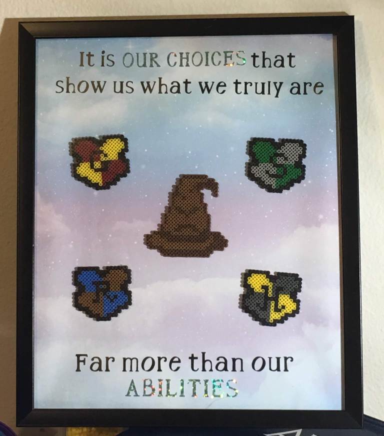 Harry Potter Mini Bead Fun- Sorting Hat Quote – For Parents,Teachers ...